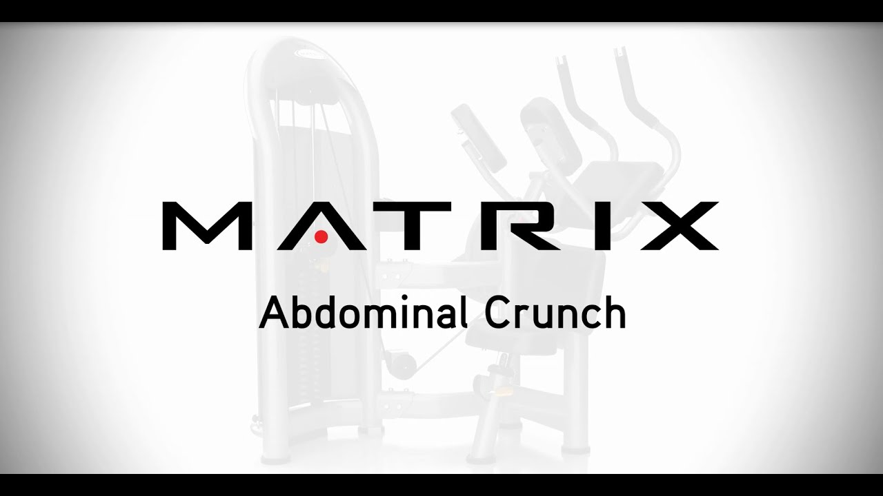 Matrix: Aura Strength - Abdominal Crunch - YouTube