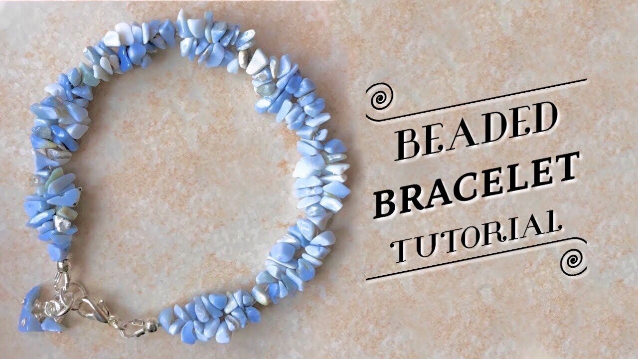 Using Crimp Beads | Beaded Bracelet Tutorial | Jewelry Making Basics ...