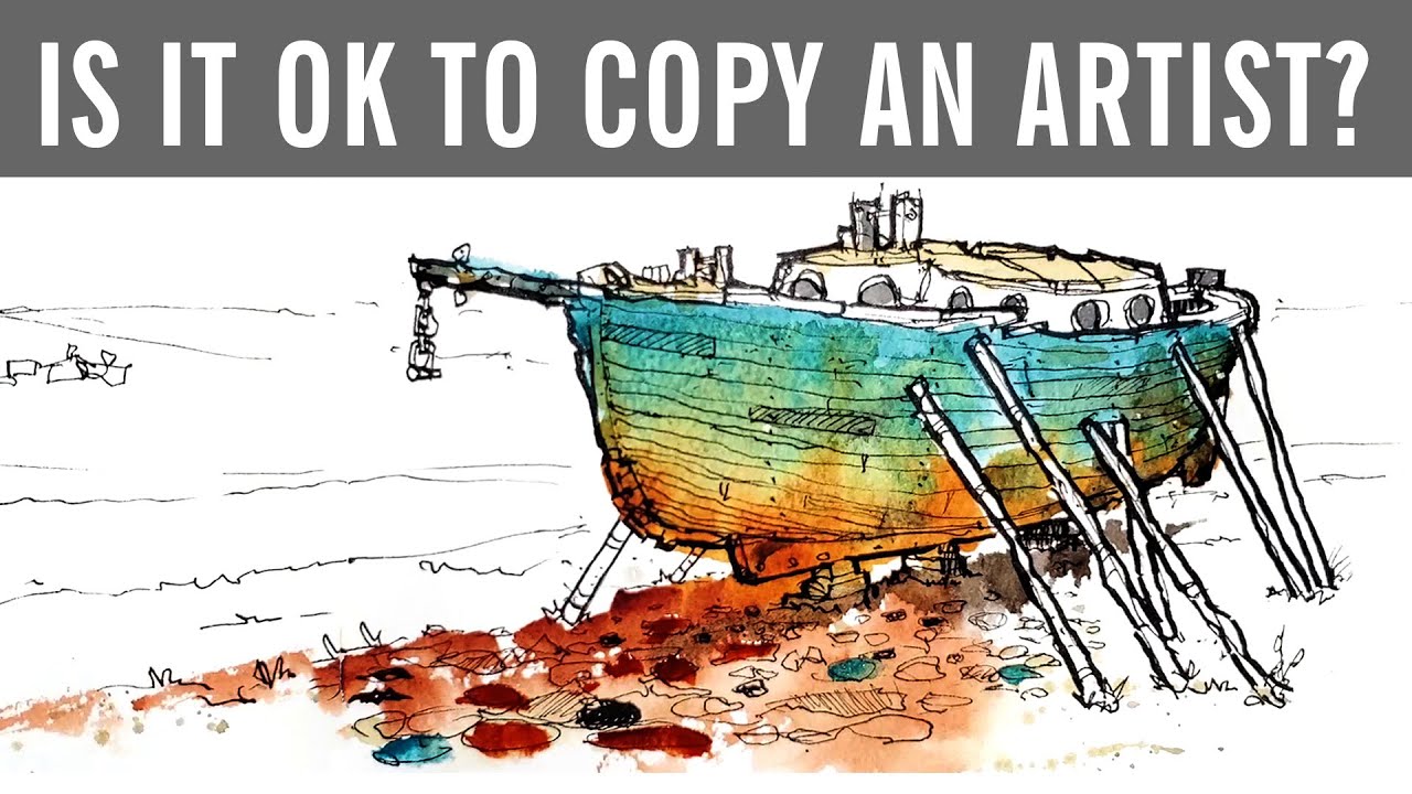 Should I Copy Another Artist? Is That Okay? 🎨🤔 - YouTube