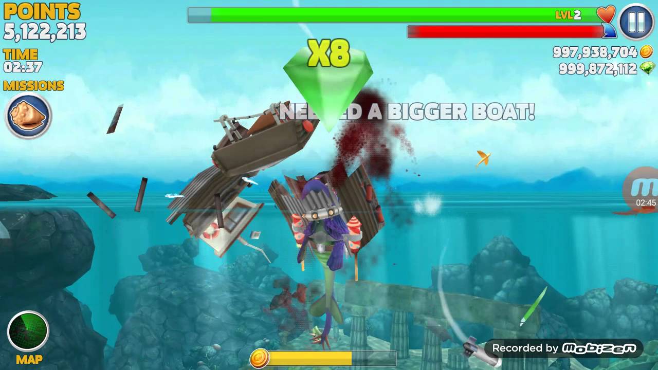 Alan, Destroyer Of Worlds Hungry Shark Evolution - YouTube
