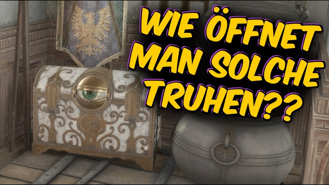 Hogwarts Legacy - Truhe mit Auge öffnen / Kiste mit Auge / Augenkiste ...