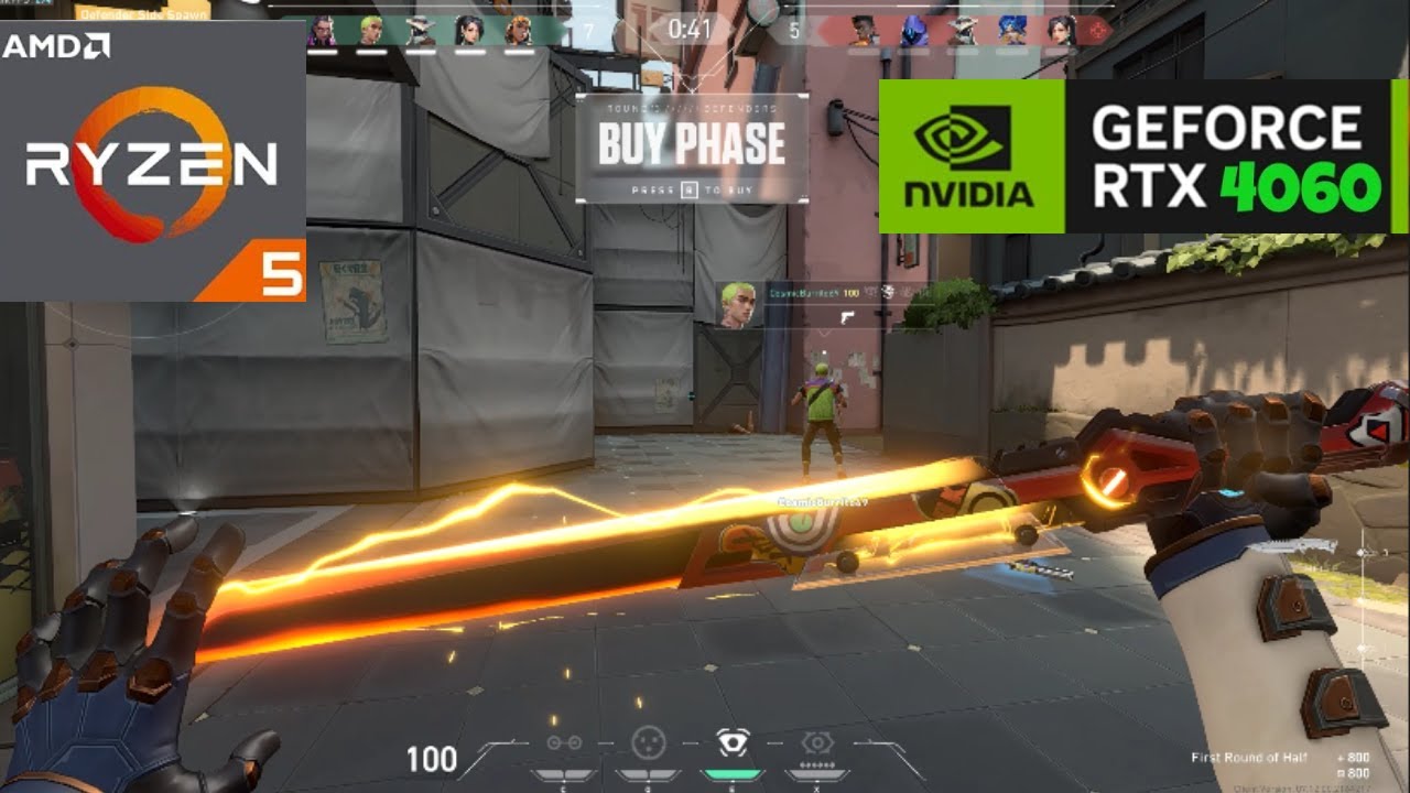 Valorant Gameplay Overdrive Bundle ASMR (Max Settings) RTX 4060 + AMD ...