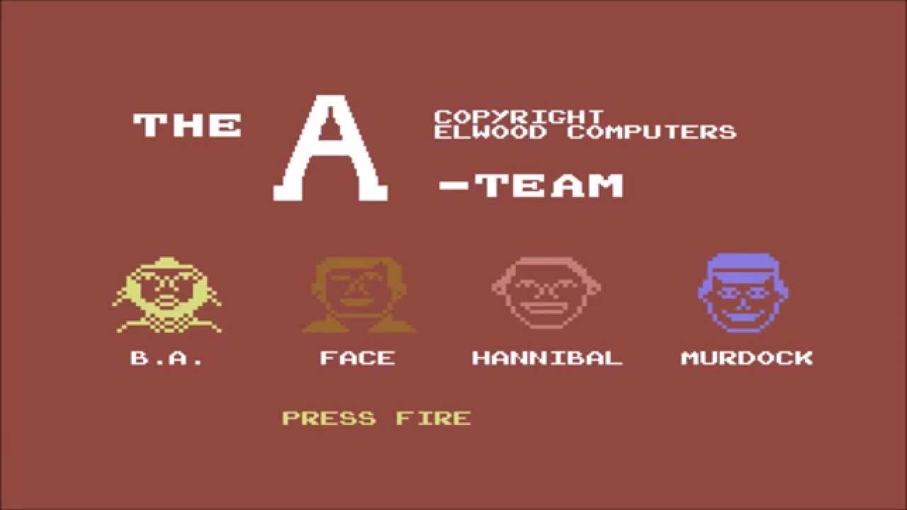 Lukozer Retro Game Review 054 - The A-Team - Commodore 64 - YouTube