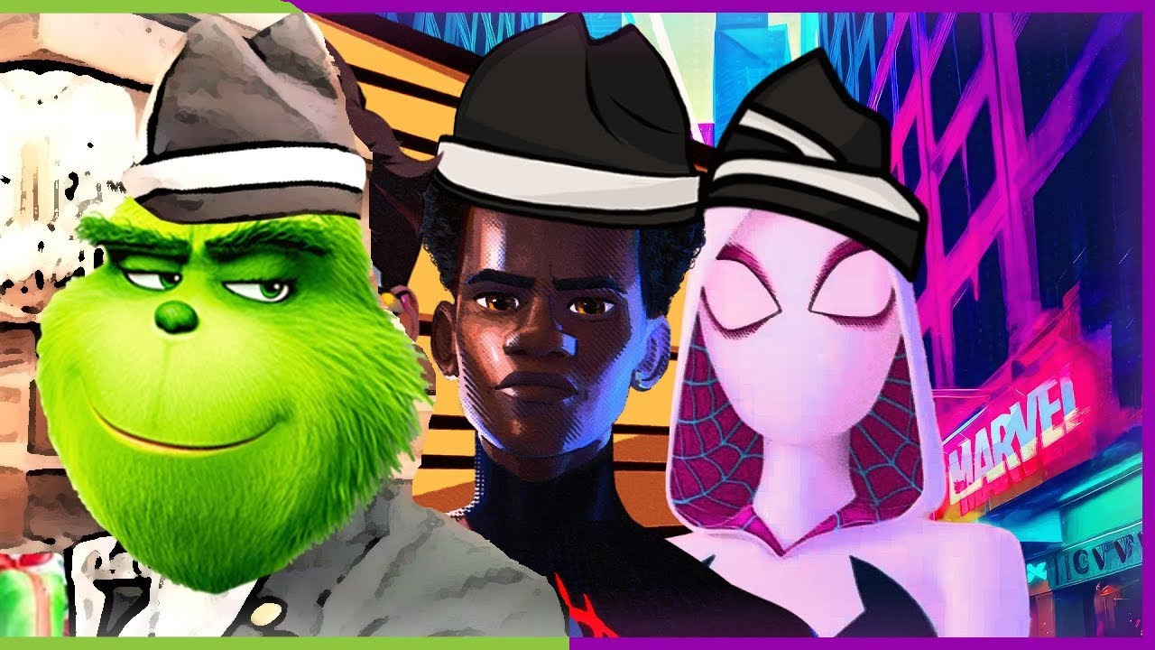 Grinch and Spider-Man Across The Spider-Verse Coffin Dance Mashup ...