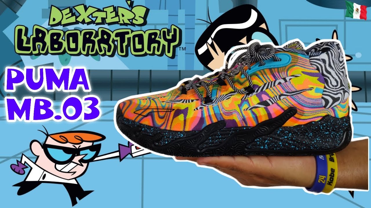 Tenis PUMA MB.03 "DEXTER'S LABORATORY" - YouTube