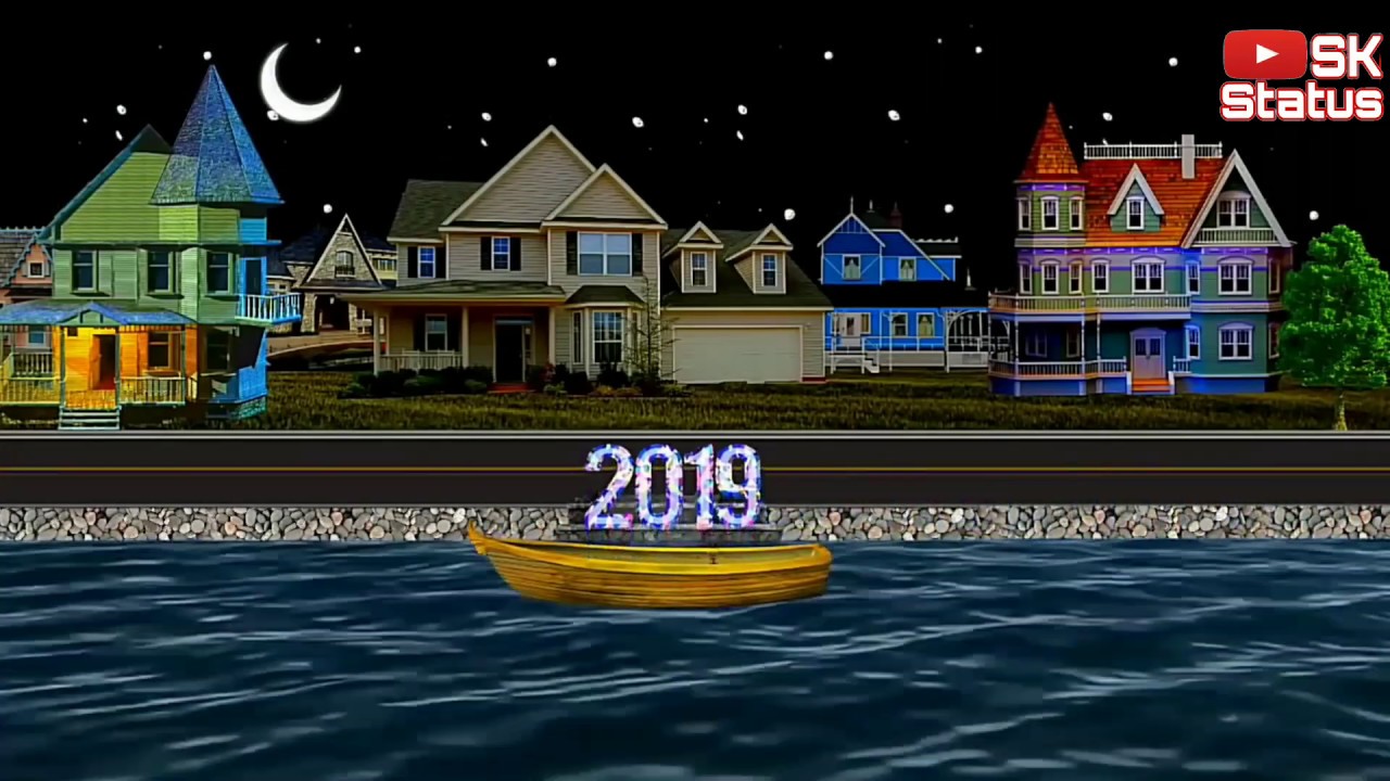 Happy new status 2019 31 December to 1 January 2019 happy new year ...