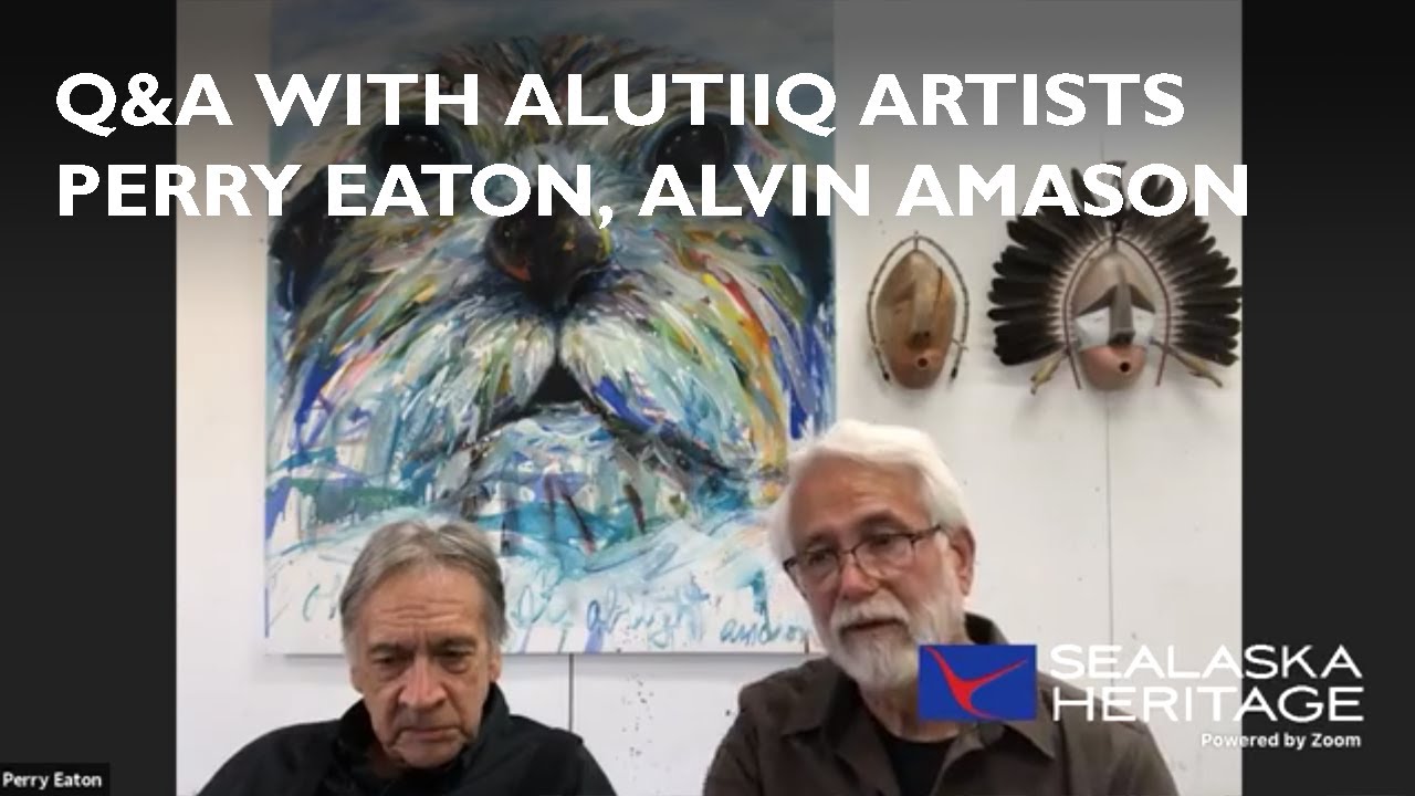 Q&A with Alutiiq Artists Perry Eaton, Alvin Amason - YouTube