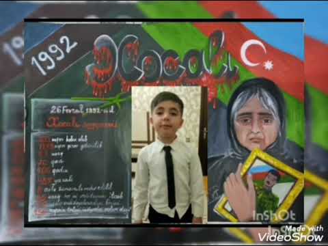Xocalı şeiri -  Sumqayıt şəhər 2 nömrəli tam orta məktəbin 0C hazırlıq qrupunun şagirdləri