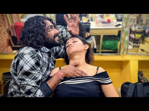 Indian Head Massage |Pure Cosmic Head Relaxation Junior Baba Sen 