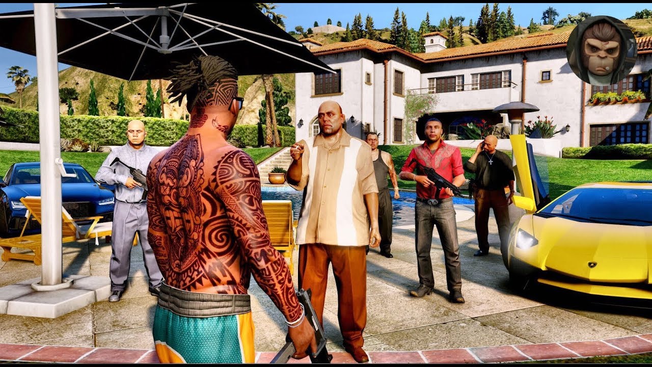 GTA V - Photorealistic Graphics ACTION Gameplay 4! 🔥 BEST Graphics MOD ...