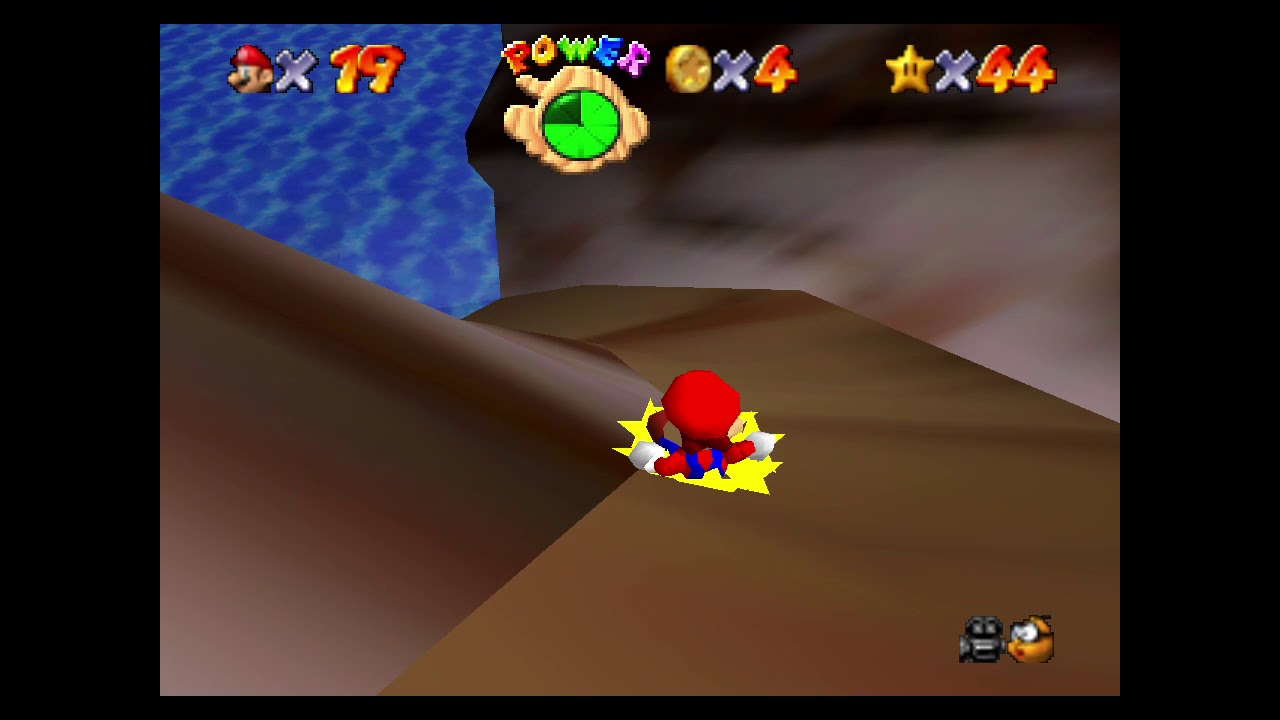 Super Mario 64 100% Walkthrough Part 40 - Swimming Beast In The Cavern ...