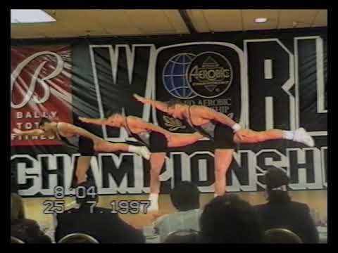Jorge Risetti, Marcelo Mazzeo, Marcelo López (Argentina) - 1997 ANAC World Aerobic Championship