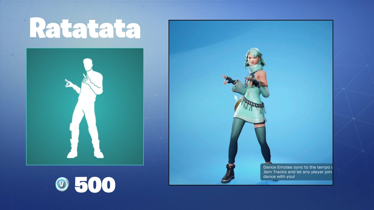 Ratatata | Fortnite Emote - YouTube