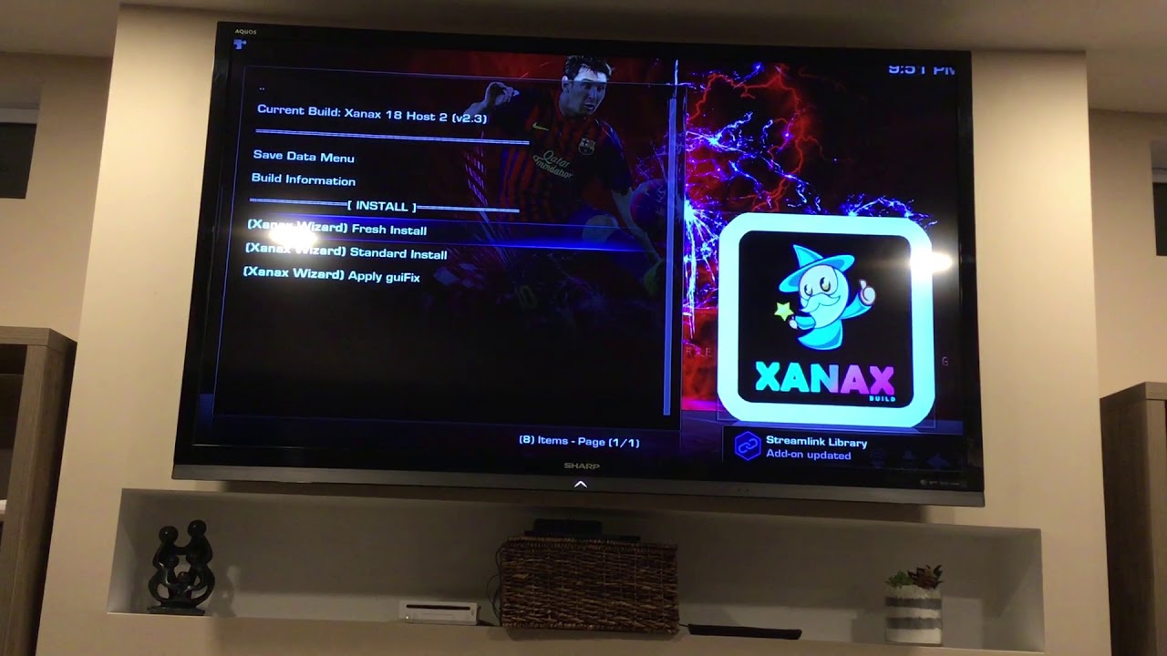 Update Xanax Build For Kodi - YouTube