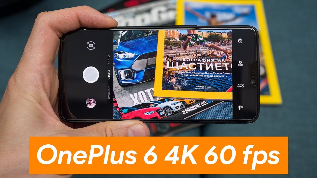 OnePlus 6 4K 60 fps Sample Video