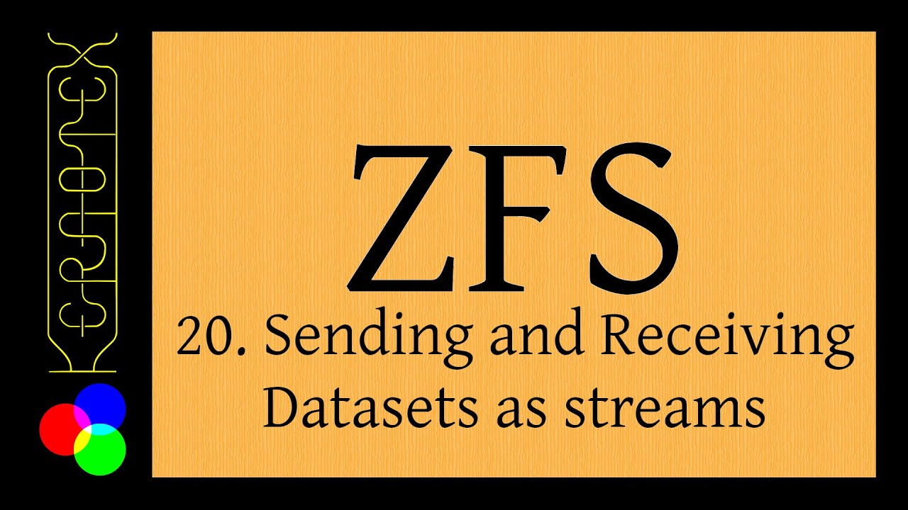 Beginner's guide to ZFS. Part 20: Sending and Receiving Datasets as ...