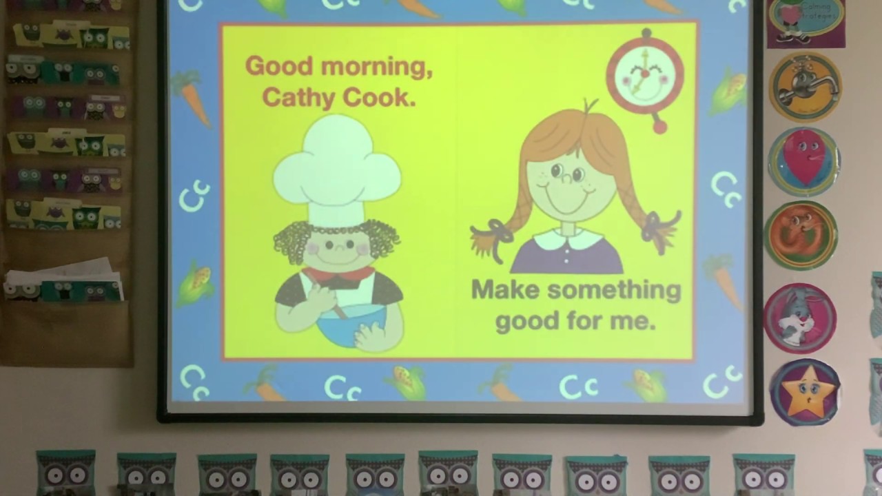 Sing and Read Cathy Cook - YouTube