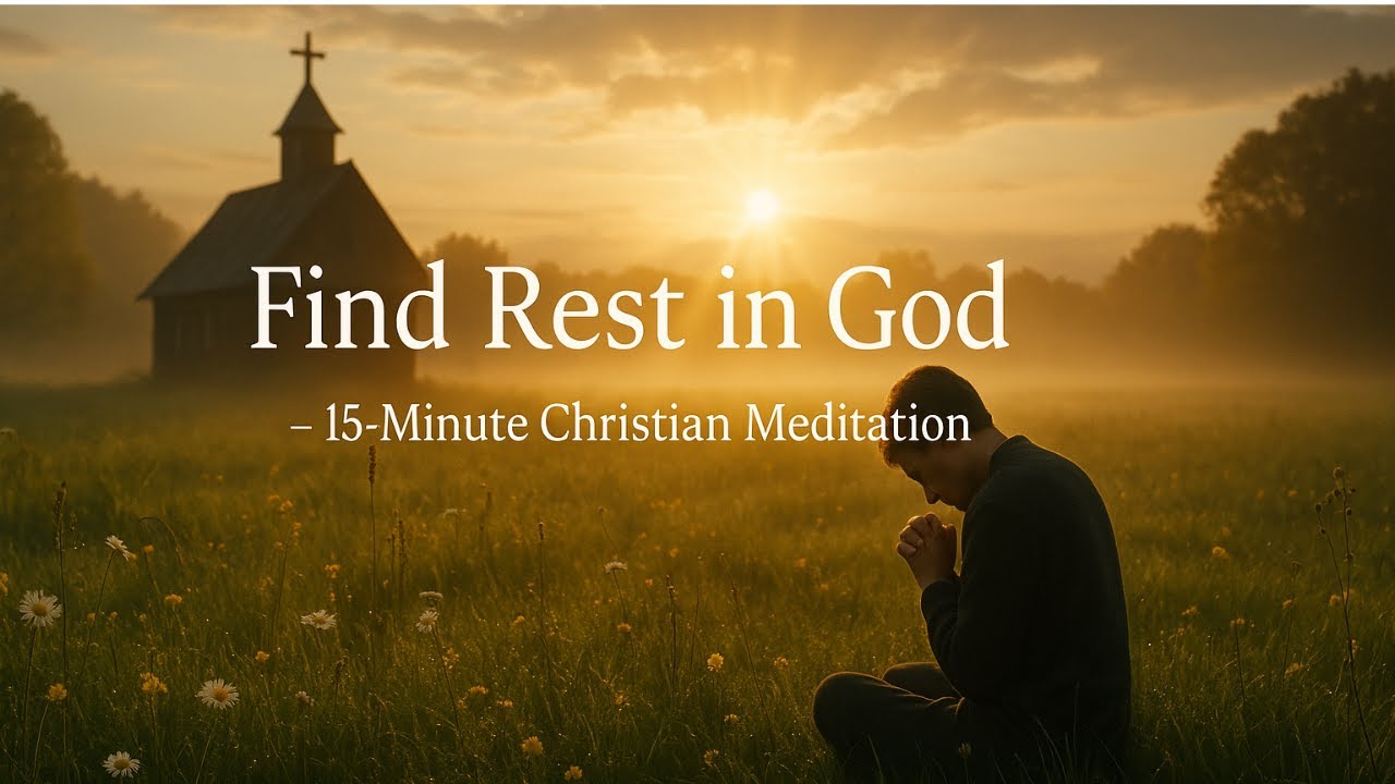 Find Rest in God — 15 Minute Christian Meditation - YouTube