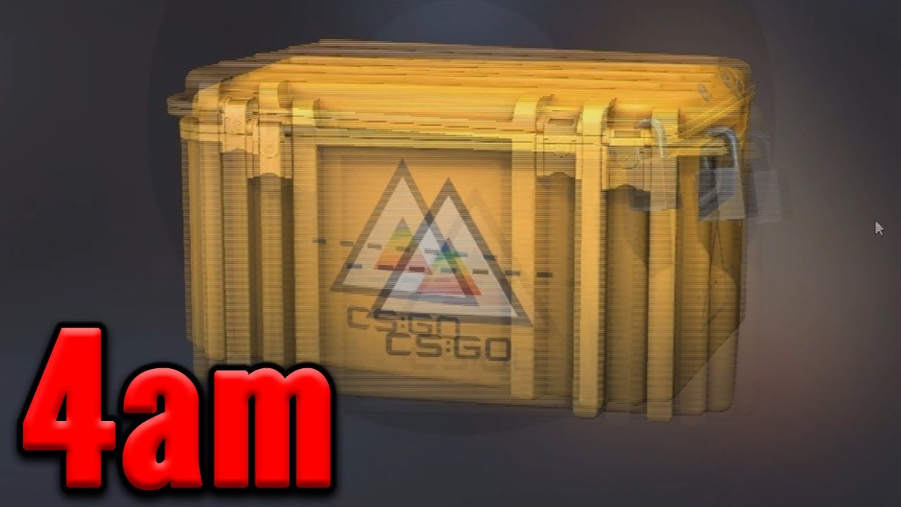 Opening Cases at 4 AM Be Like... - YouTube
