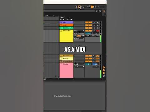Try this in Ableton to use your computer keyboard as a midi - YouTube