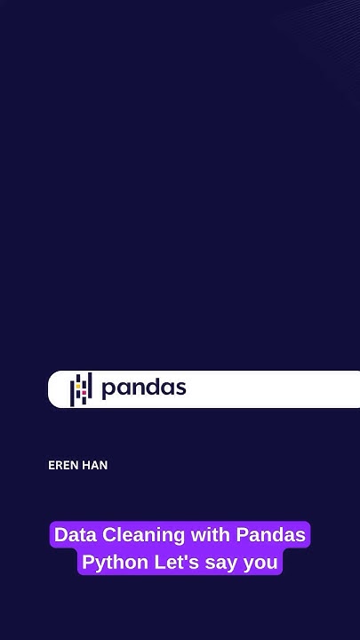 Cleaning Data With Pandas And Python Python Pandas Pythonprogramming Pythontutorial Data 