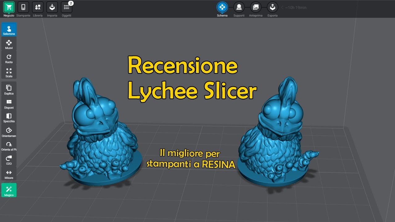 Lychee Slicer - il miglior slicer per stampanti a resina - YouTube