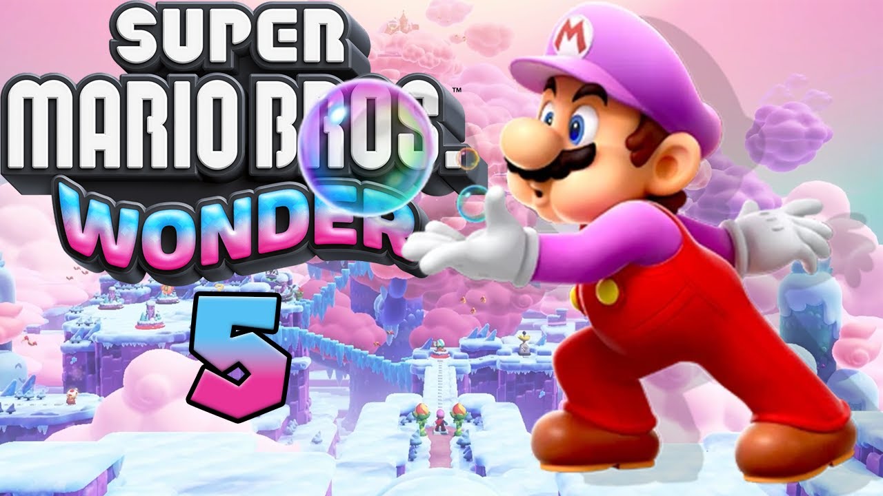 Super Mario Bros. Wonder #5 - Mario kann blasen machen?! - YouTube