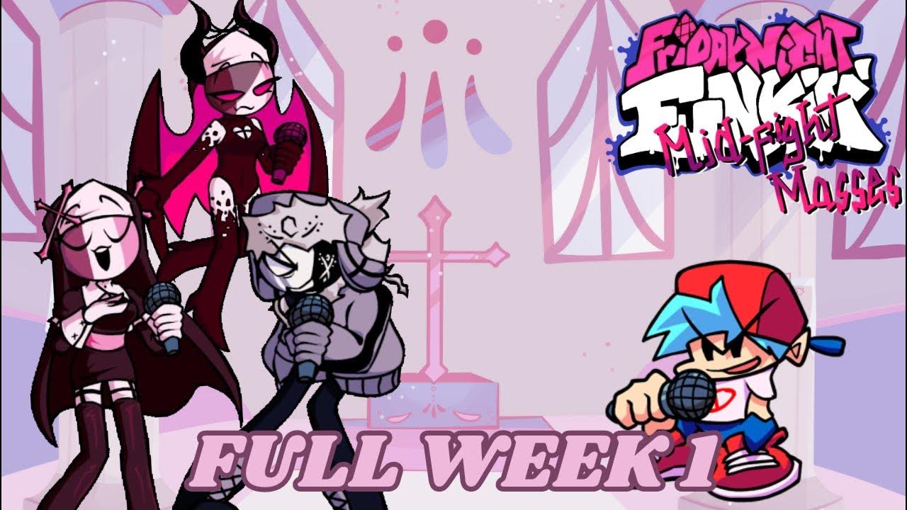 Friday Night Funkin' Sarvente's Mid-Fight Masses [Deluxe Edition Full] | WEEK 1 | FRANCISGAMES ...
