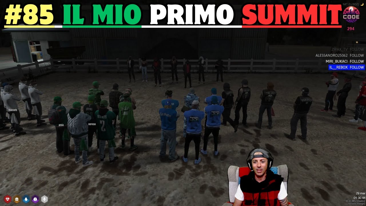 [CODE] #85 IL MIO PRIMO SUMMIT - FIVEM SERVER RP ROLEPLAY - GTA 5 ...