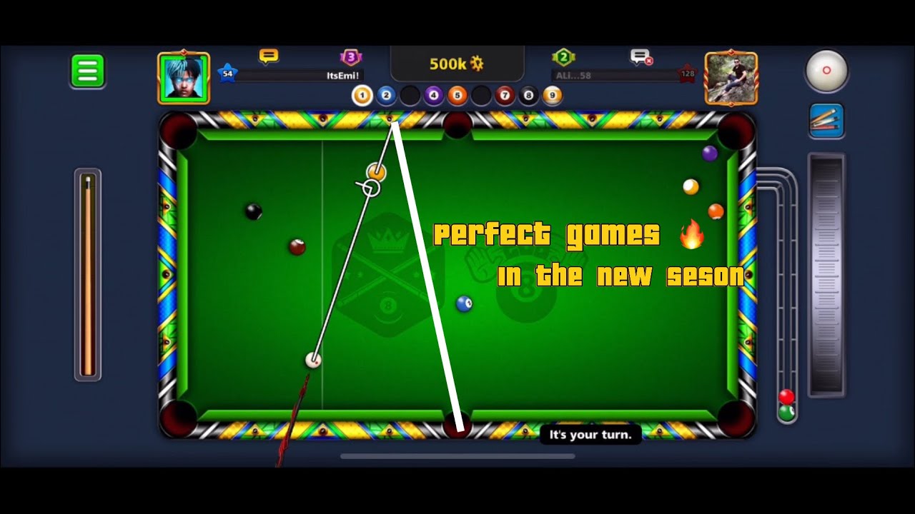 Perfect Games in 8 bal pool 🔥😱| Relax vid smooth | In the new seson 😍 ...