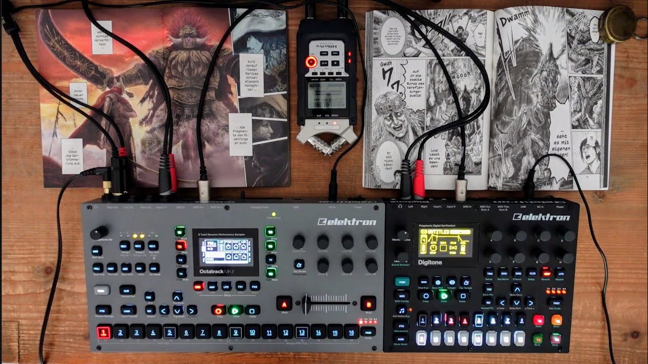 Eldenring Theme // DnB Cover, Dungeon Synth Cover // Elektron Octatrack ...