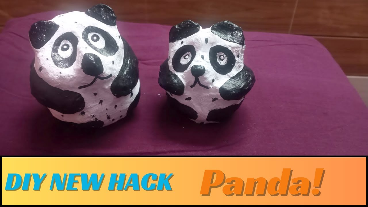 Make Panda at home || Panda || Art For Passion || Full Video || - YouTube