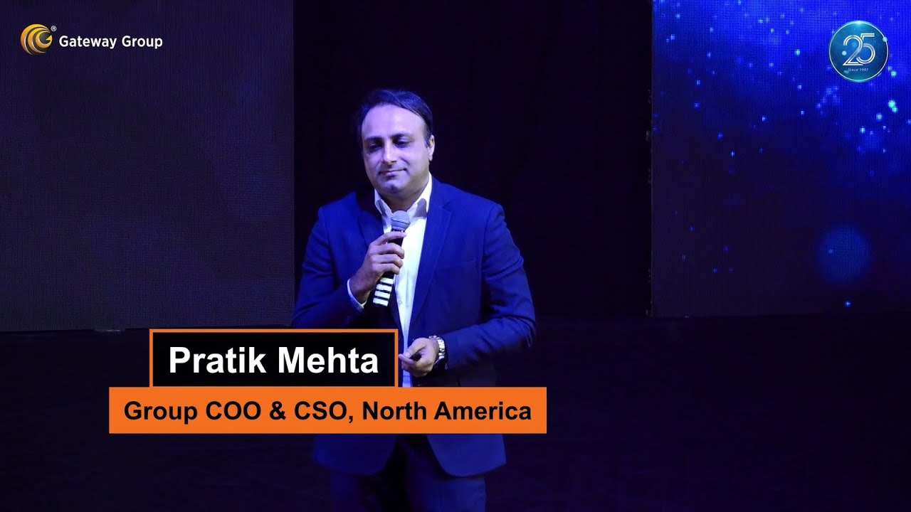 Pratik Mehta, COO & CSO, Gateway Group - Silver Jubilee - YouTube