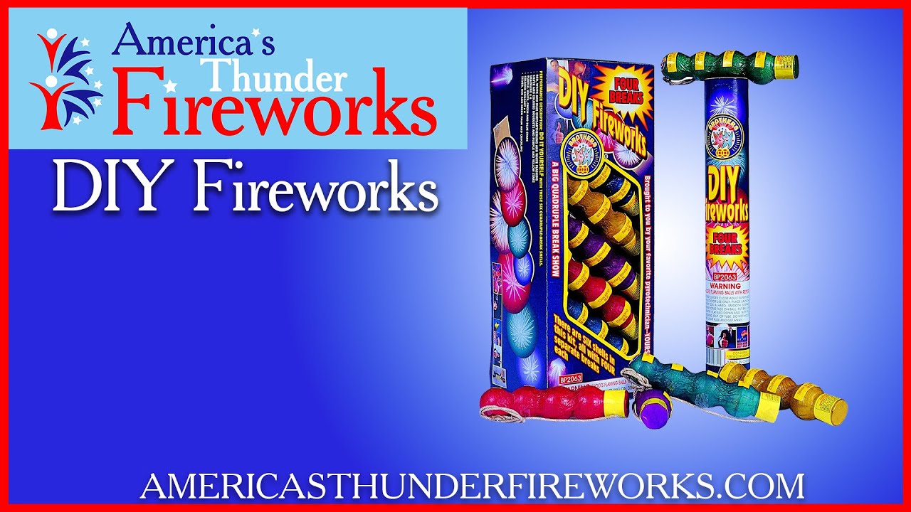 DIY Fireworks - YouTube
