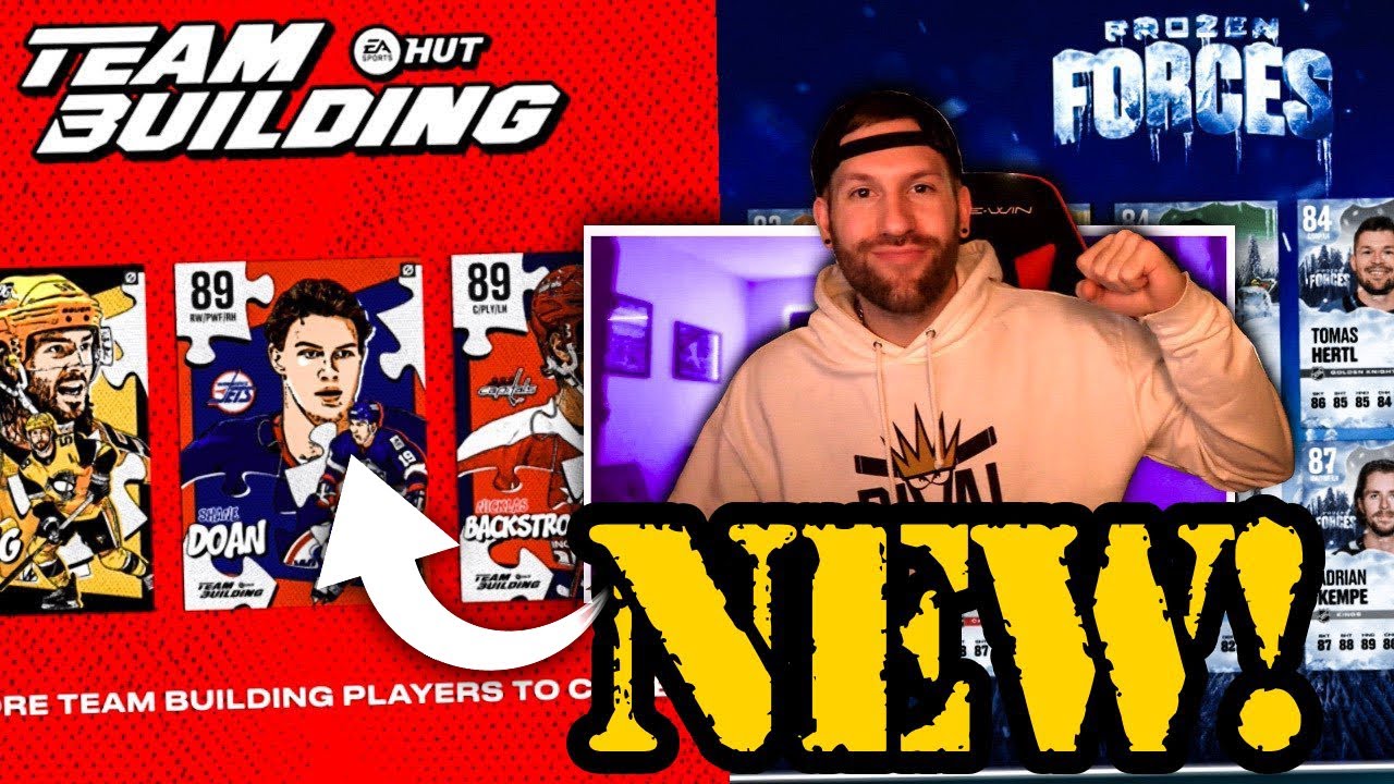 *NEW TEAM BUILDING CARDS* Daily Gift Gives A Purple Pull!? NHL 25 HUT ...
