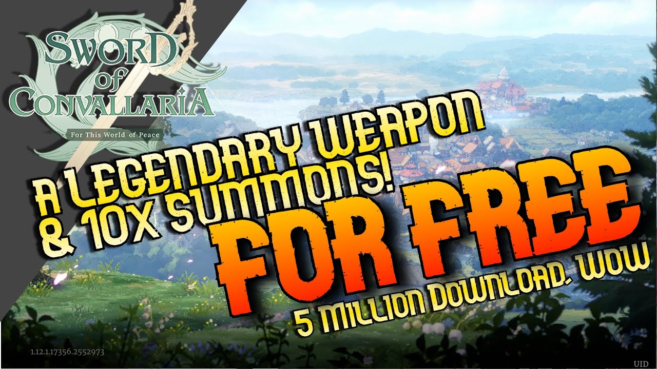 Sword of Convallaria - AMAZING REWARDS! 5Million Downloads - YouTube