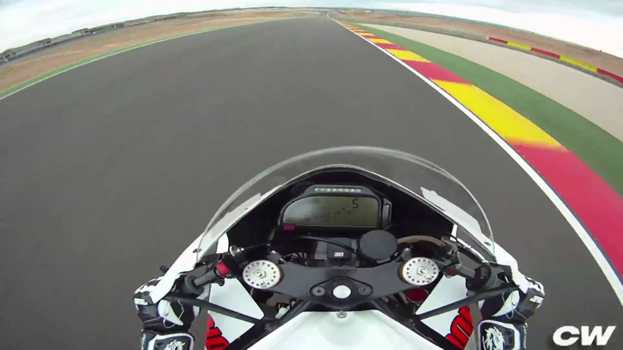 First Ride: Moto2 Promo Harris Honda Racebike - YouTube