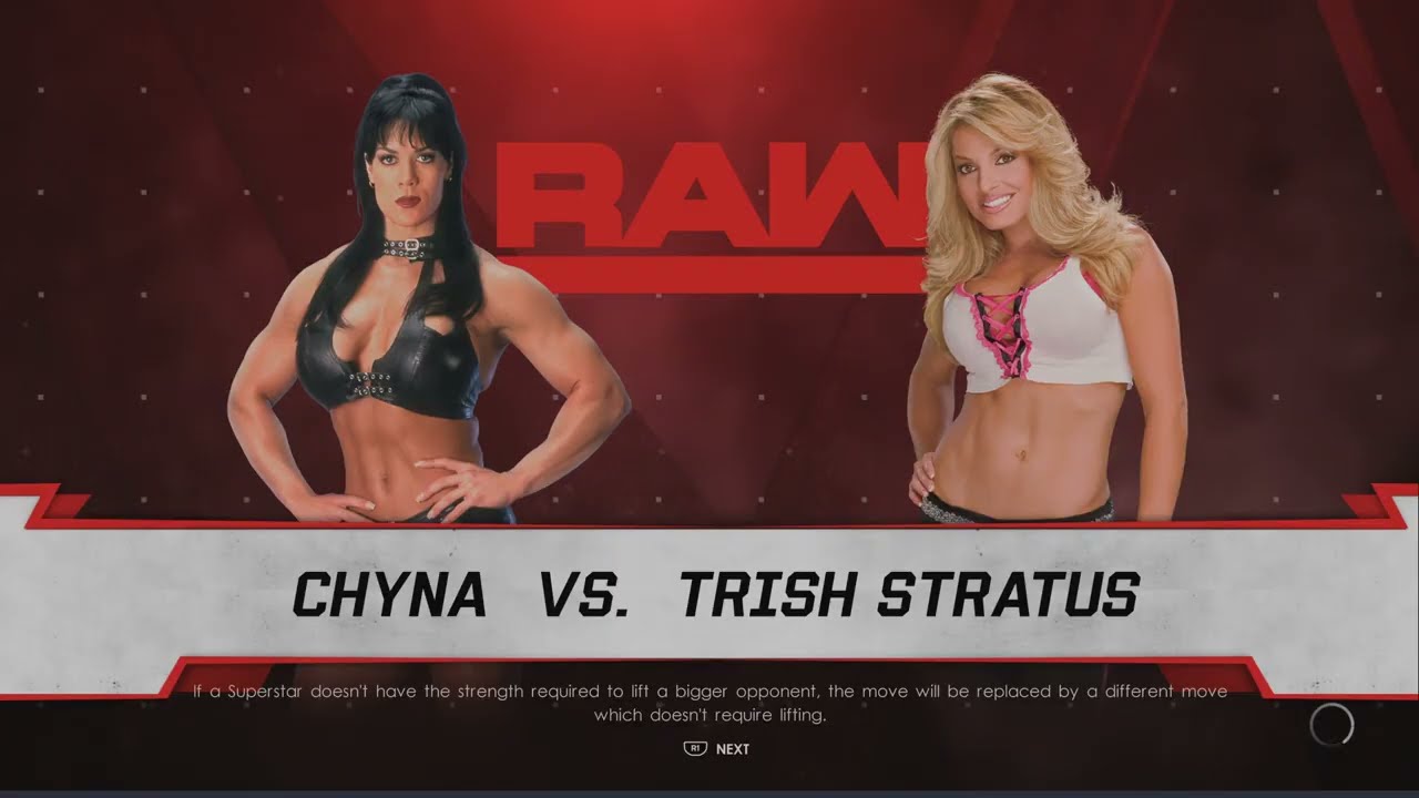 #WWE 2K22 chyna vs Trish stratus / full match - YouTube