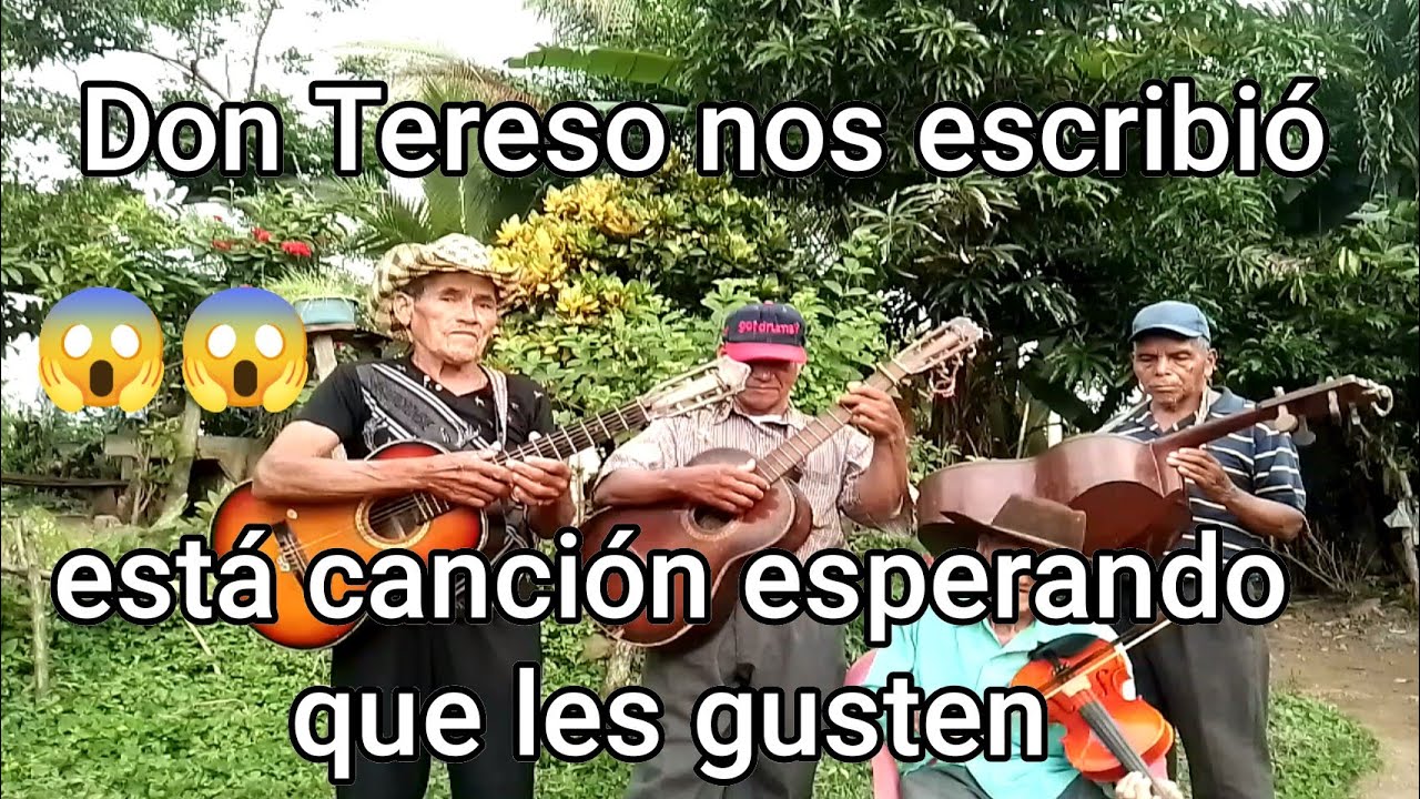 Don Tereso nos escribe esta canción 🎤 al ritmo de mis cultivos 👍😱🤗 ...