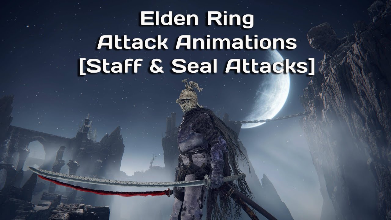 Elden Ring Attack Animations [Staff & Seal Attacks] - YouTube