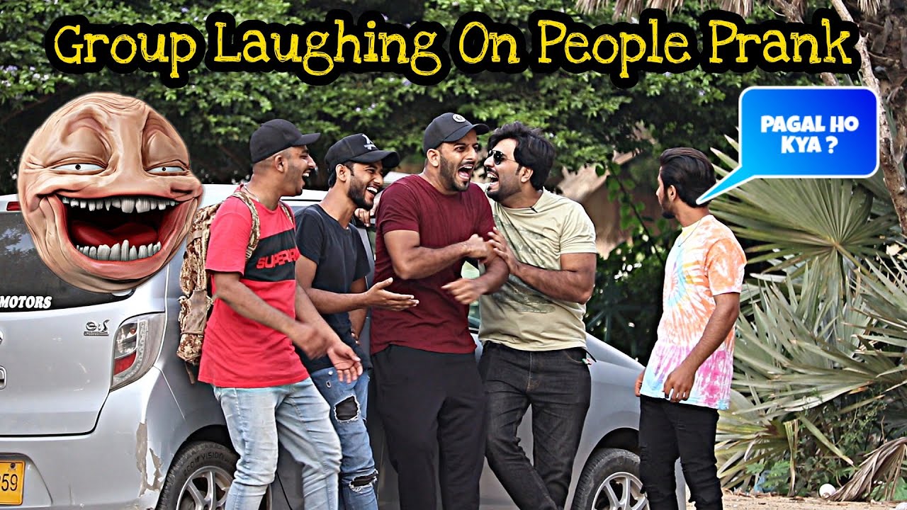 Group Laughing On People Prank | Pranks In Pakistan | Desi Pranks 2.O ...