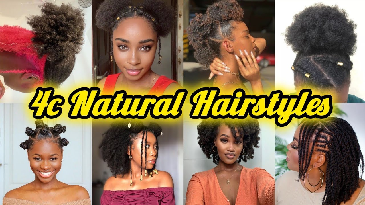 4c 👑🌼Natural hairstyles Compilation | tiktok edition - YouTube