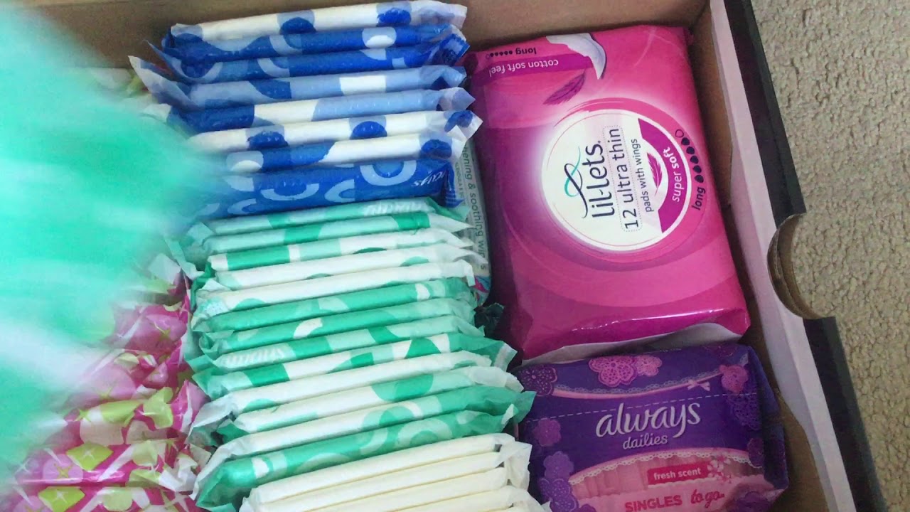 Updated Period Storage💓 - YouTube