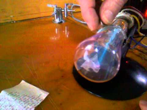 Cathode ray tube demonstration - YouTube