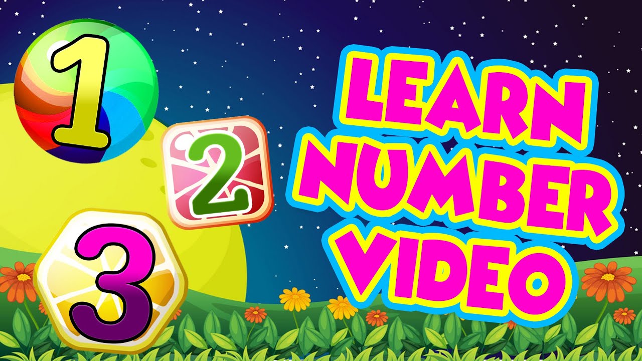 The Numbers Song | Learn To Count from 1 to 10 | Number Rhymes For ...