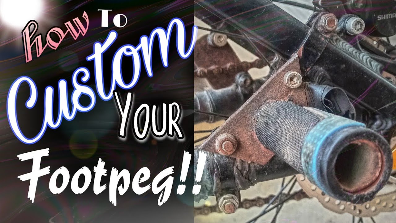 My Cycle Foot Peg Review || HOW TO INSTALL CUSTOM FOOT PEG?? || BEST ...