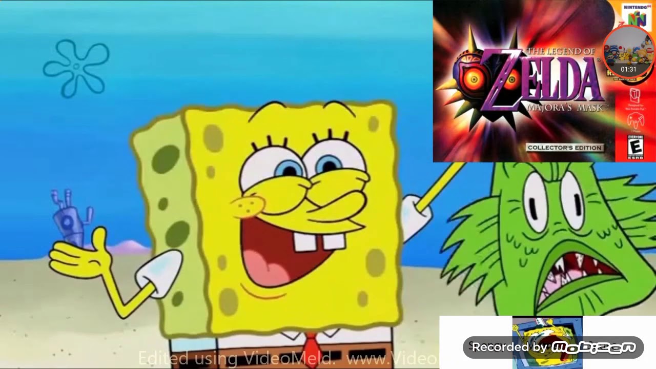 Reacting to N64 games Portryed by SpongeBob - YouTube