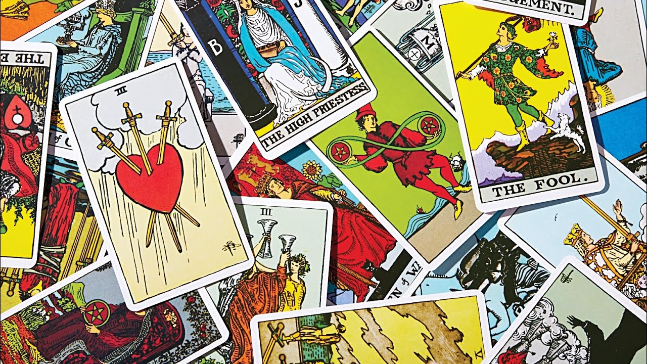 How to Cleanse, Shuffle, and Deal Tarot Cards - YouTube