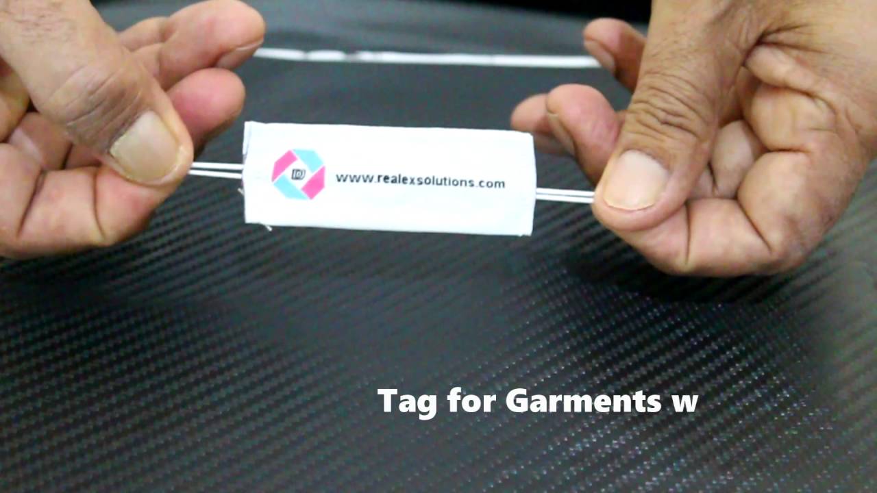 Detachable RFID Tags for Garments- Realex Solutions FZC - YouTube
