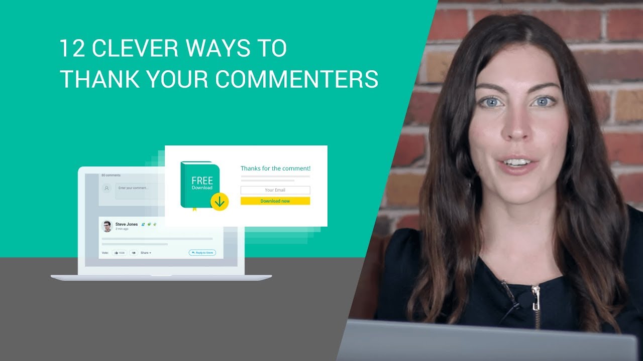 12 Clever Ways to Thank Your Visitors for Commenting - YouTube
